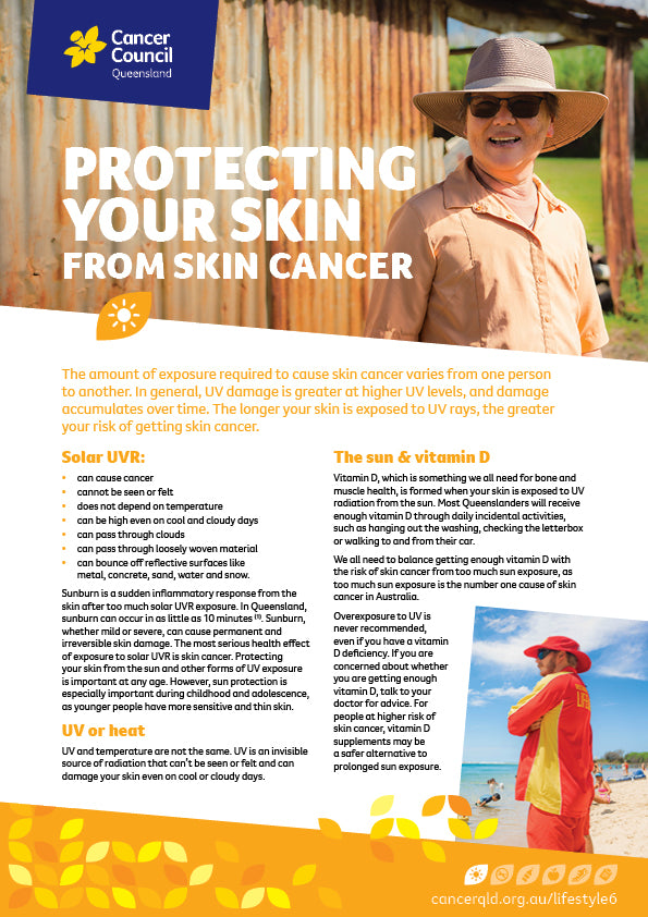 Lifestyle 6 Protecting your skin from skin cancer – Cancer Council ...