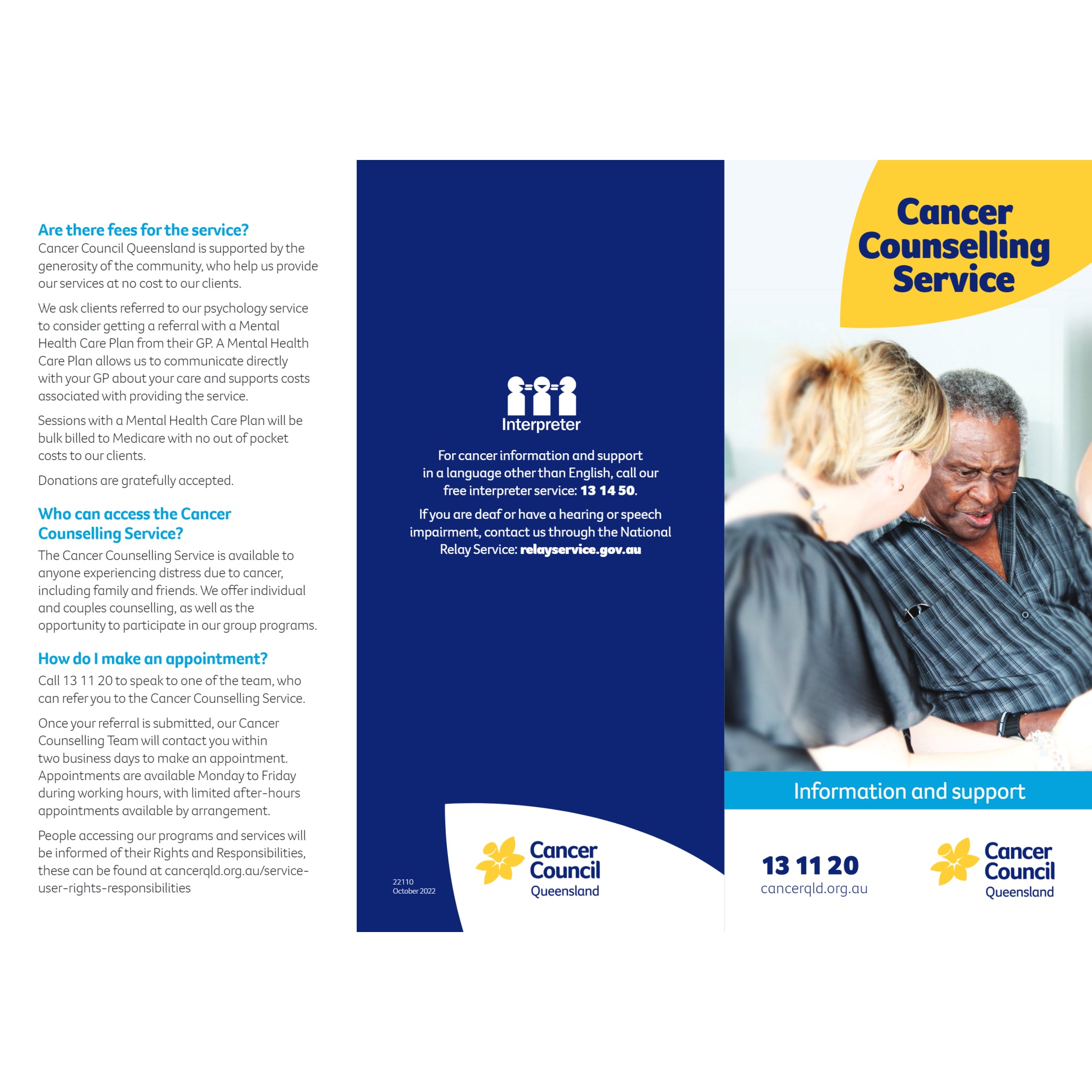 Cancer Counselling Service – Cancer Council Queensland Resources