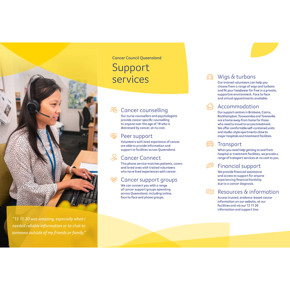 Cancer Information and Support Services – Cancer Council Queensland ...