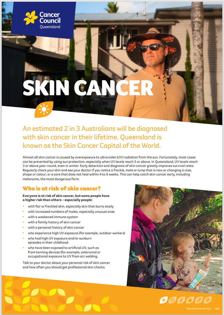 Lifestyle 6 Skin Cancer – Cancer Council Queensland Resources