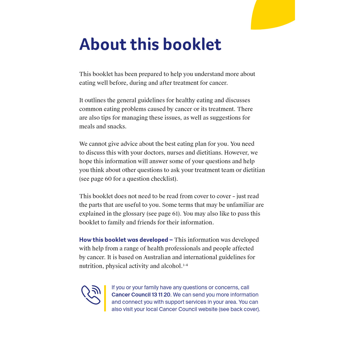 Nutrition for People Living with Cancer – Cancer Council Queensland ...