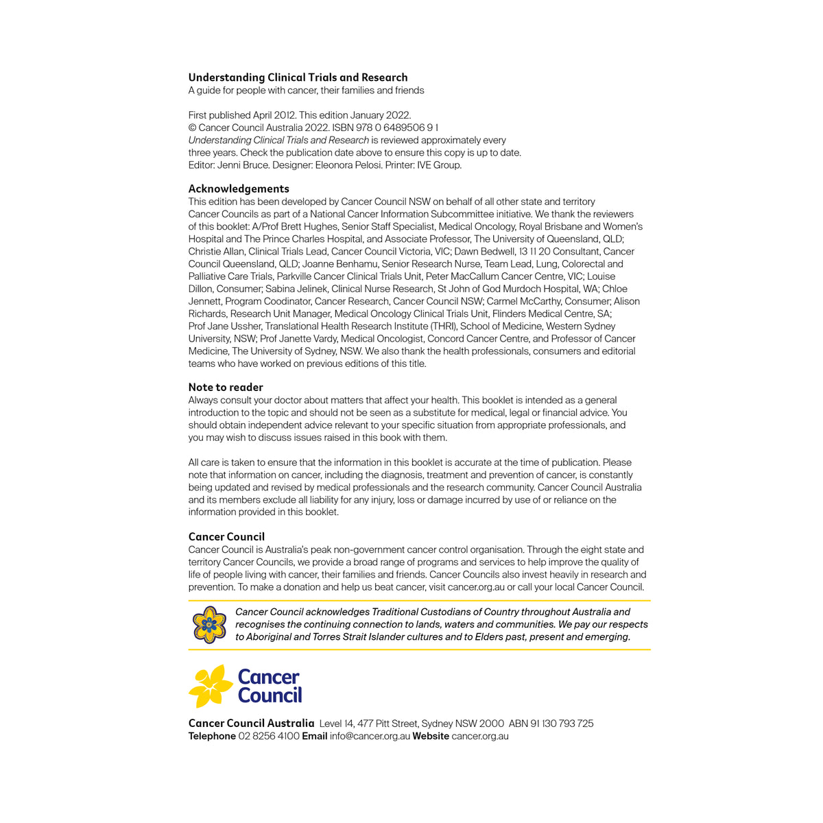Understanding Clinical Trials and Research – Cancer Council Queensland ...