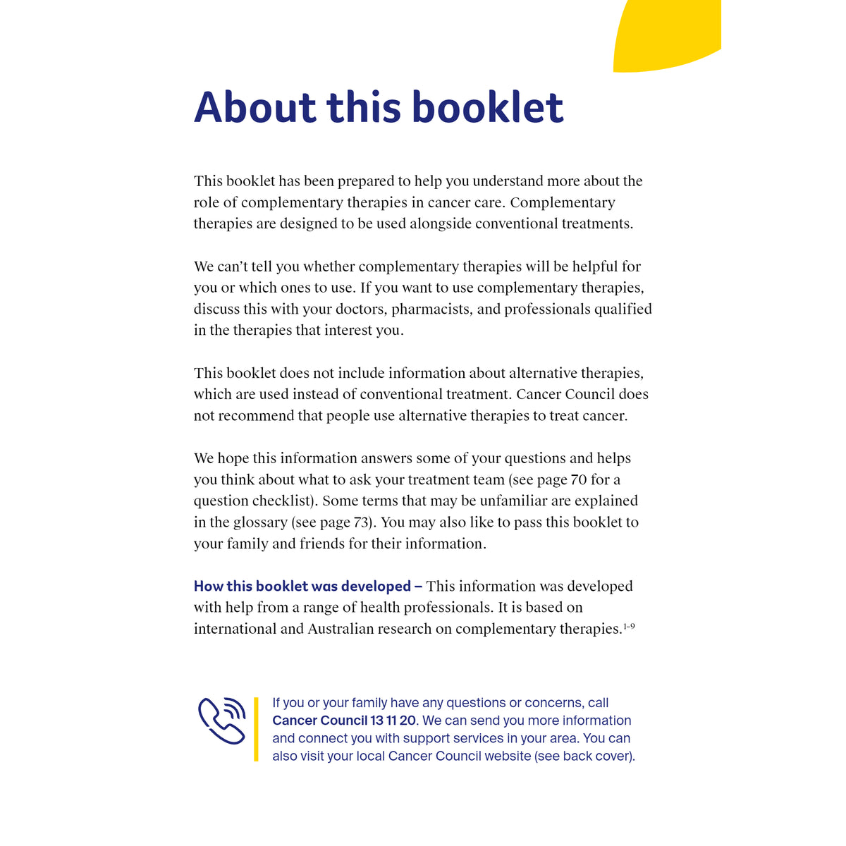 Understanding Complementary Therapies – Cancer Council Queensland Resources