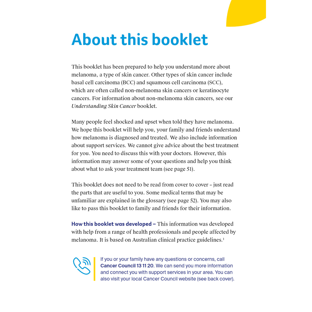 Understanding Melanoma – Cancer Council Queensland Resources